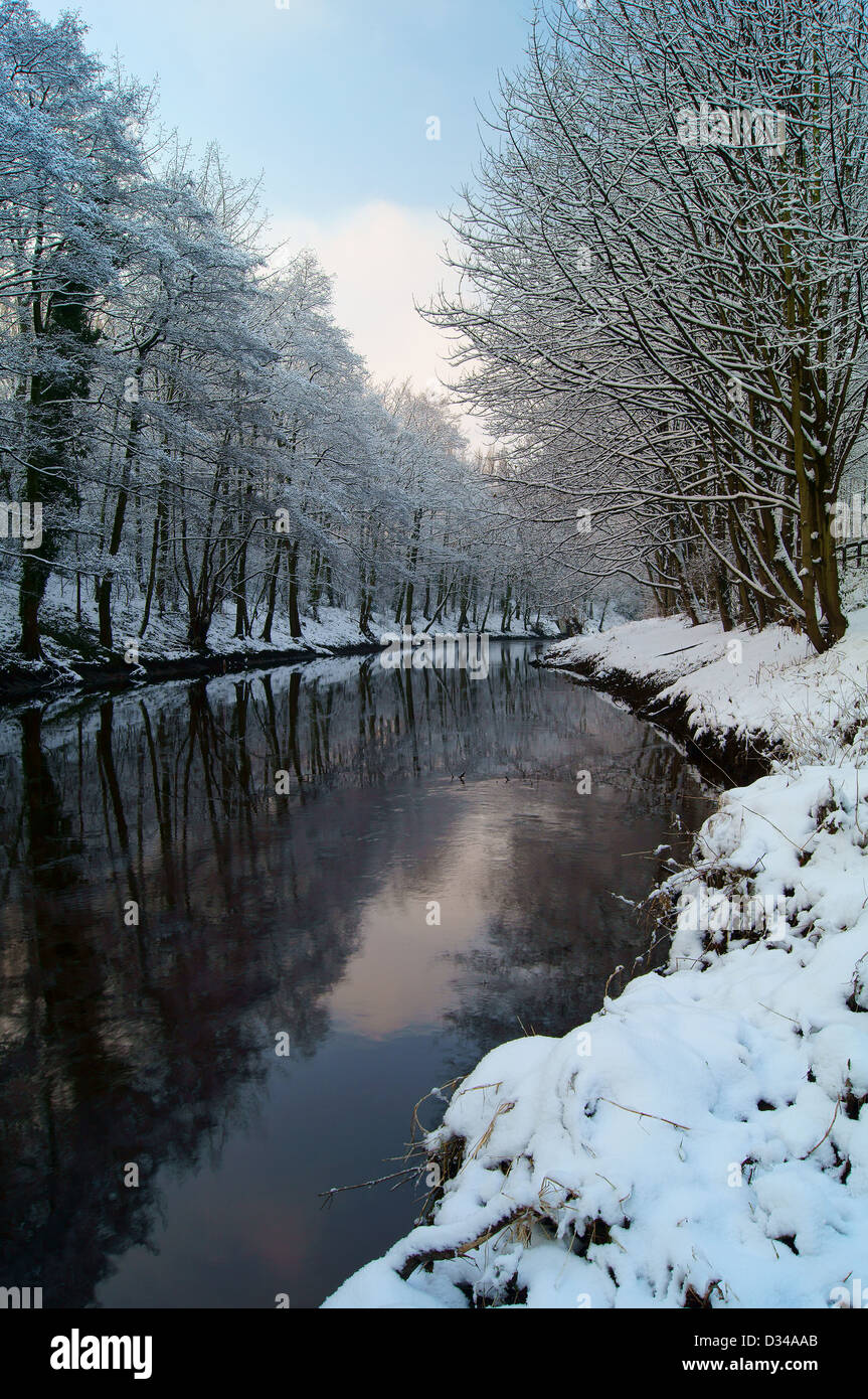 River Don, Five Weirs Walk, Sheffield,South Yorkshire Stock Photo - Alamy