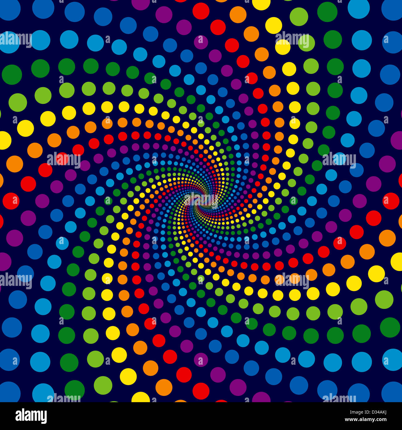 Multicolored background of rainbow spots vector illustration hi-res ...