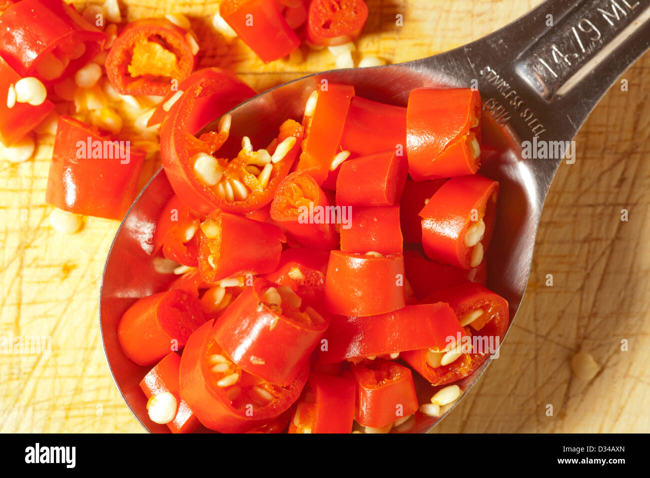 Hot red chilli peppers hi-res stock photography and images - Alamy