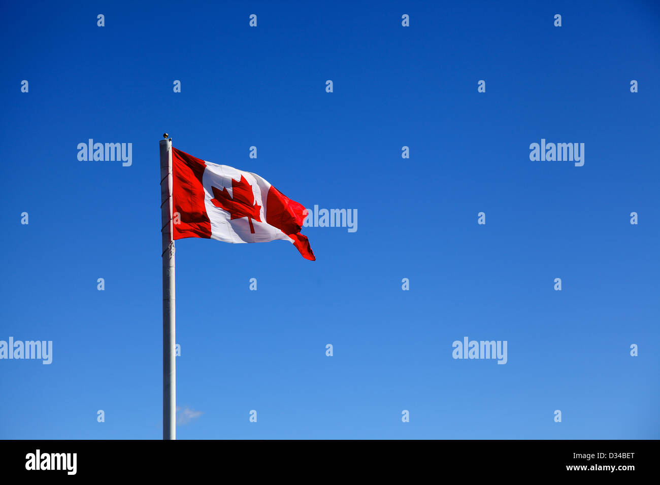 Canadian flag pole hi-res stock photography and images - Alamy