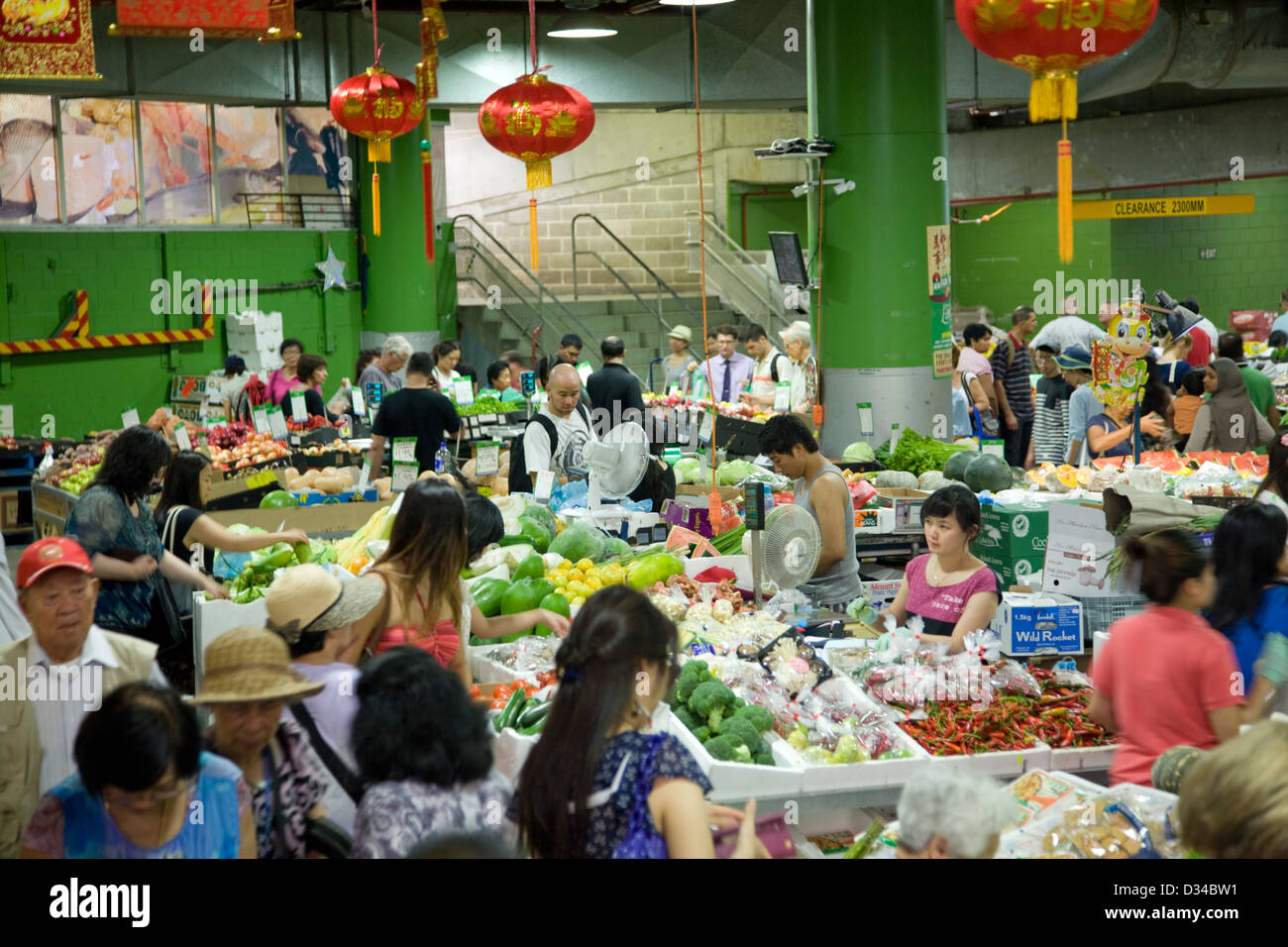 paddys market in sydney's chinatown Stock Photo - Alamy