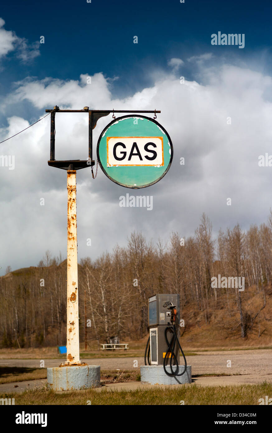 Highway Gas Sign