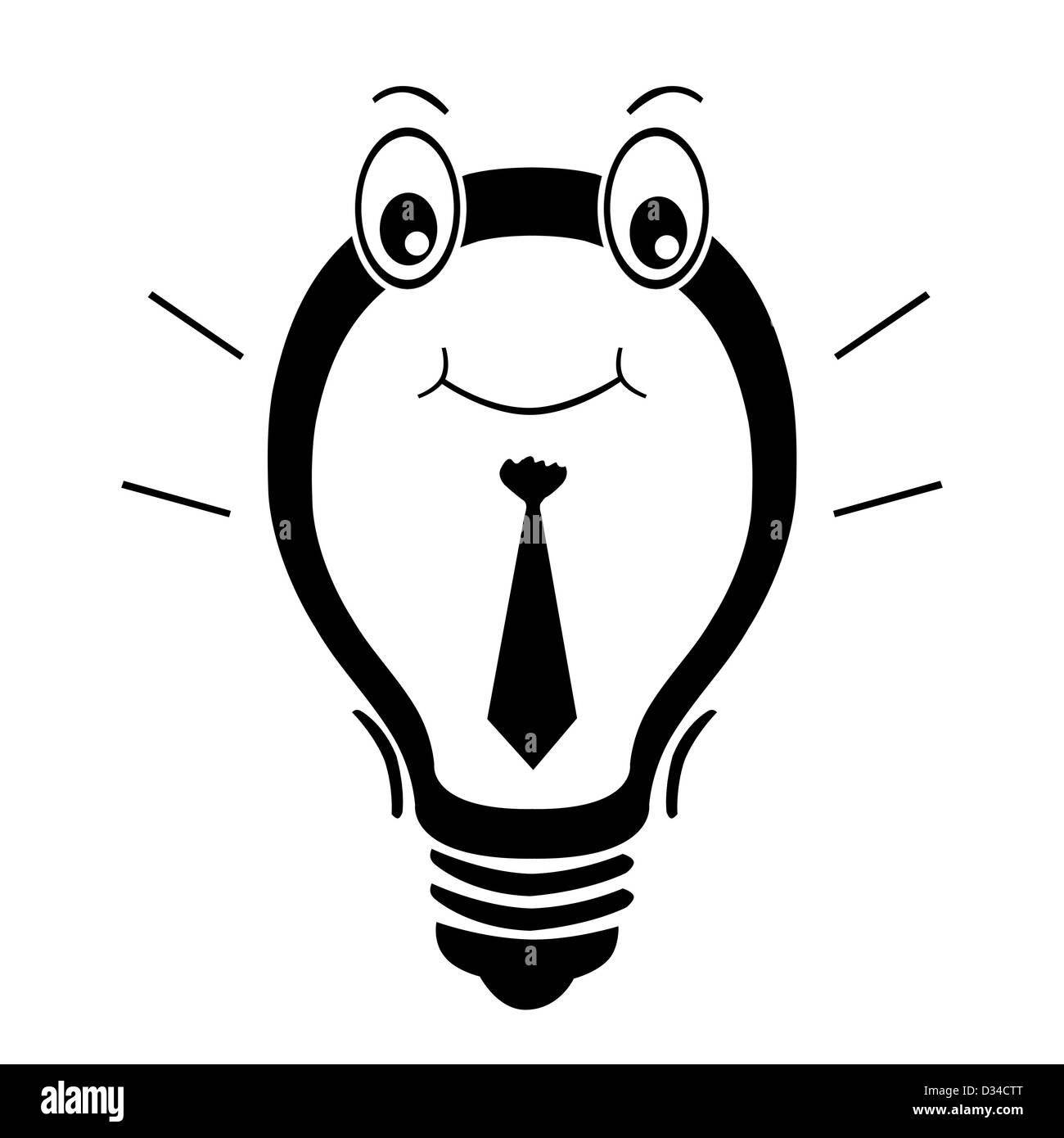 Executive Idea Bulb Stock Photo - Alamy