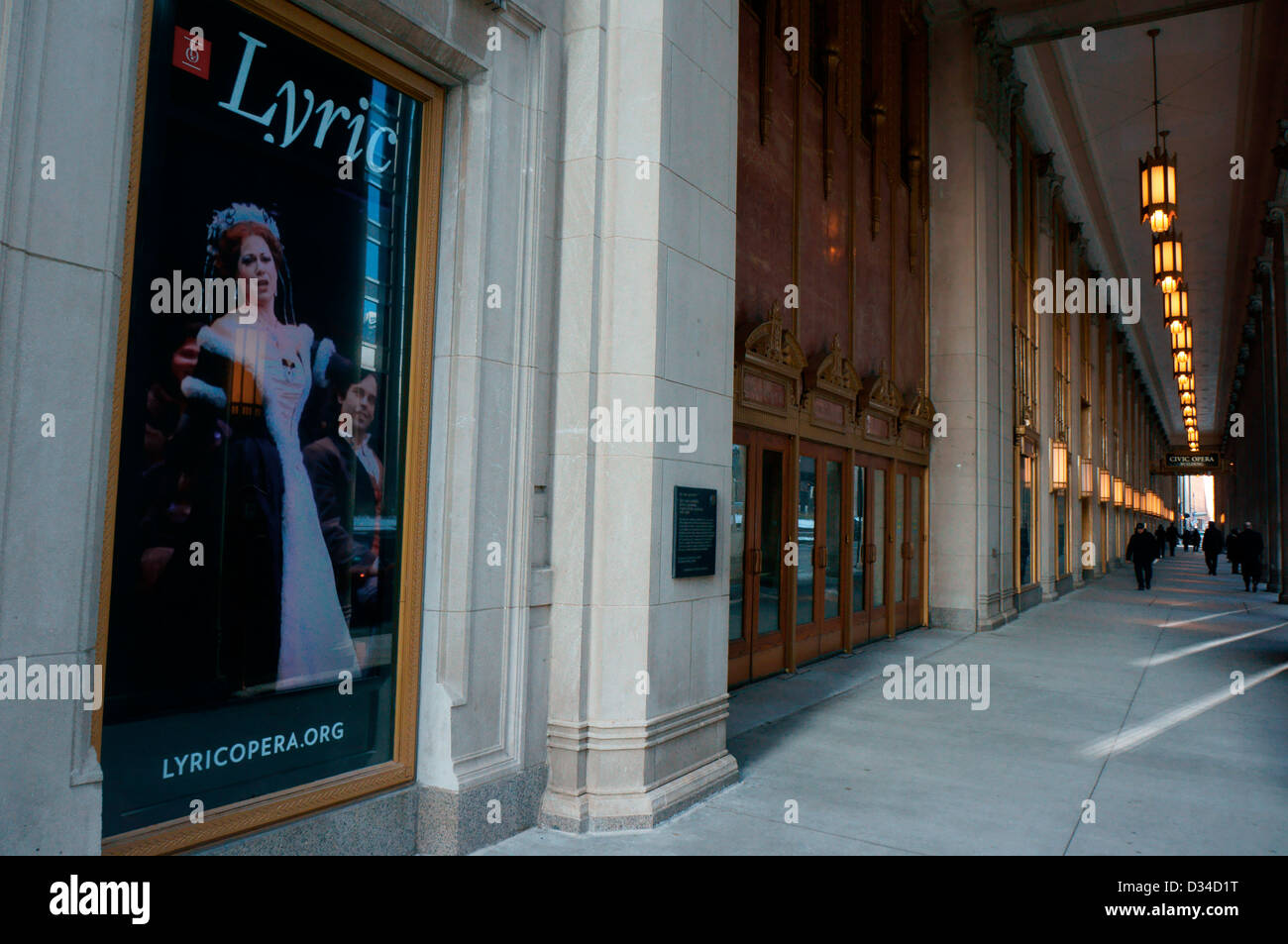 Civic Opera Building, Chicago, Illinois. French Renaissance Revival ...