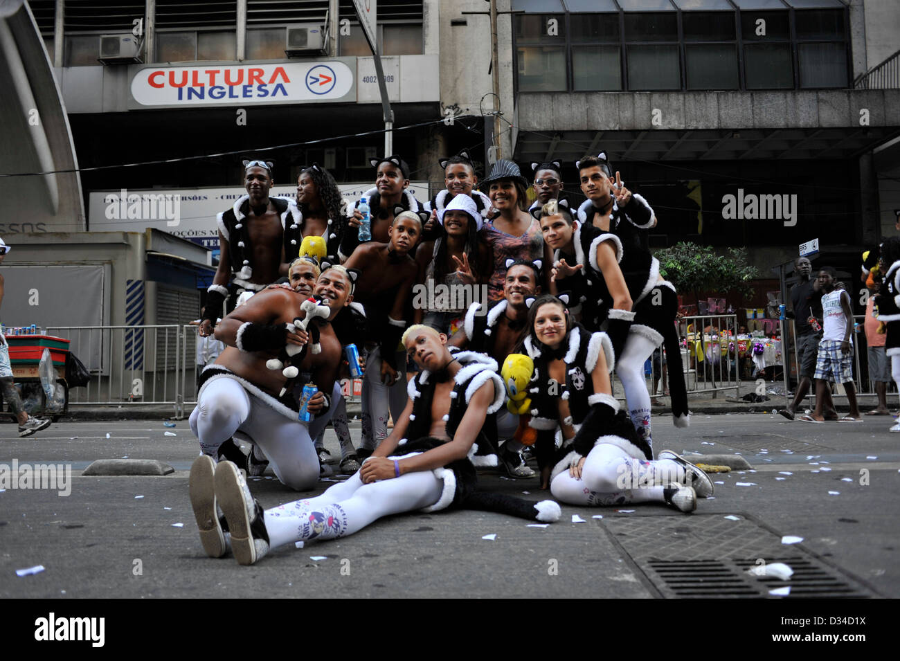 party in rio Stock Photo - Alamy