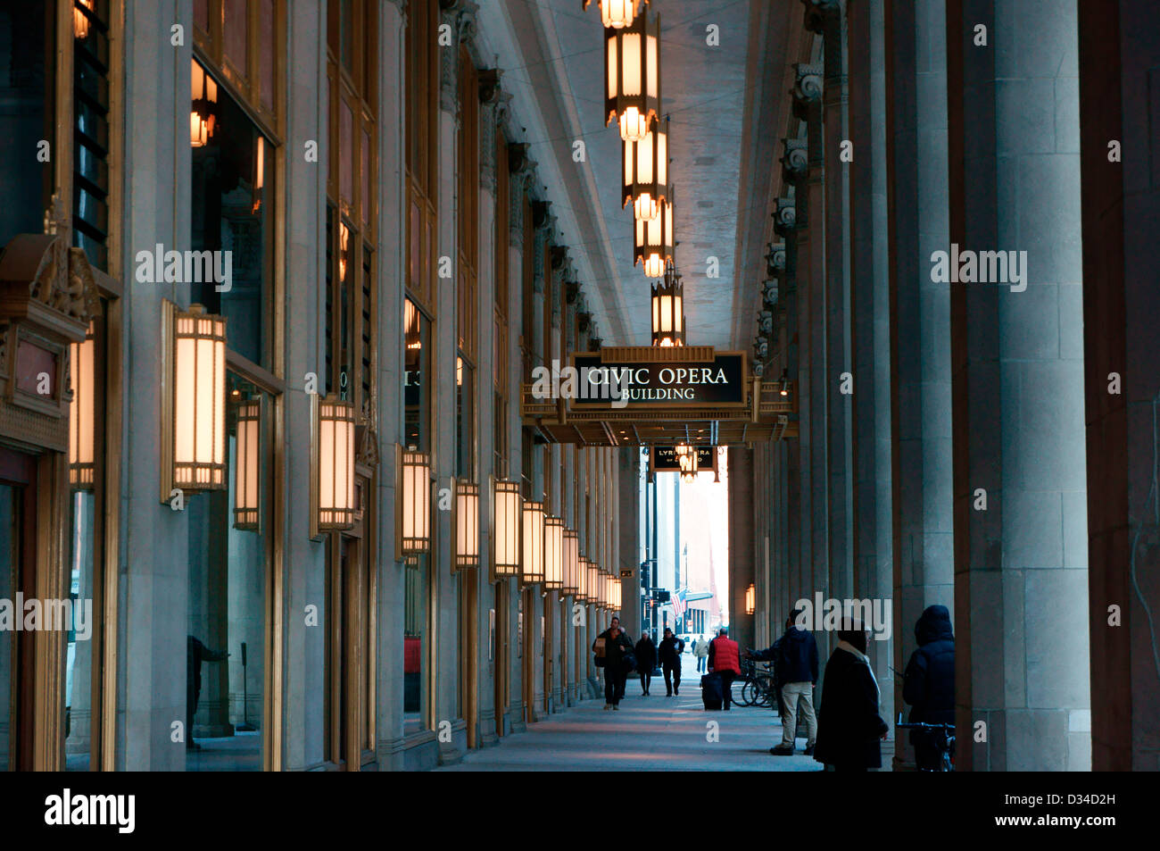 Civic Opera Building, Chicago, Illinois Stock Photo - Alamy