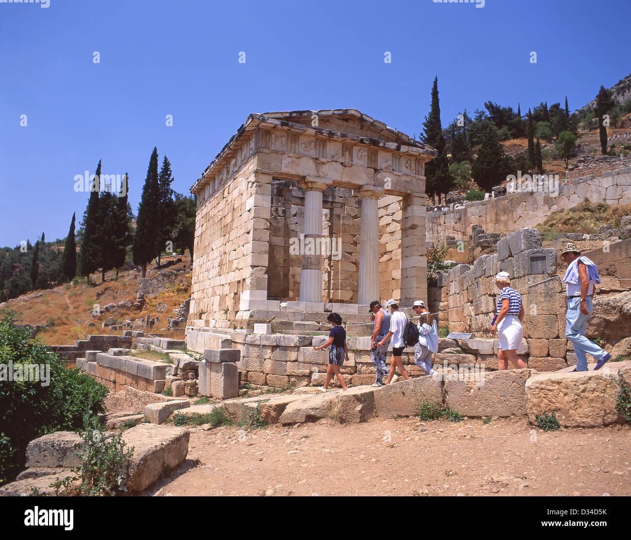 Historic ancient greek treasury hi-res stock photography and images - Alamy