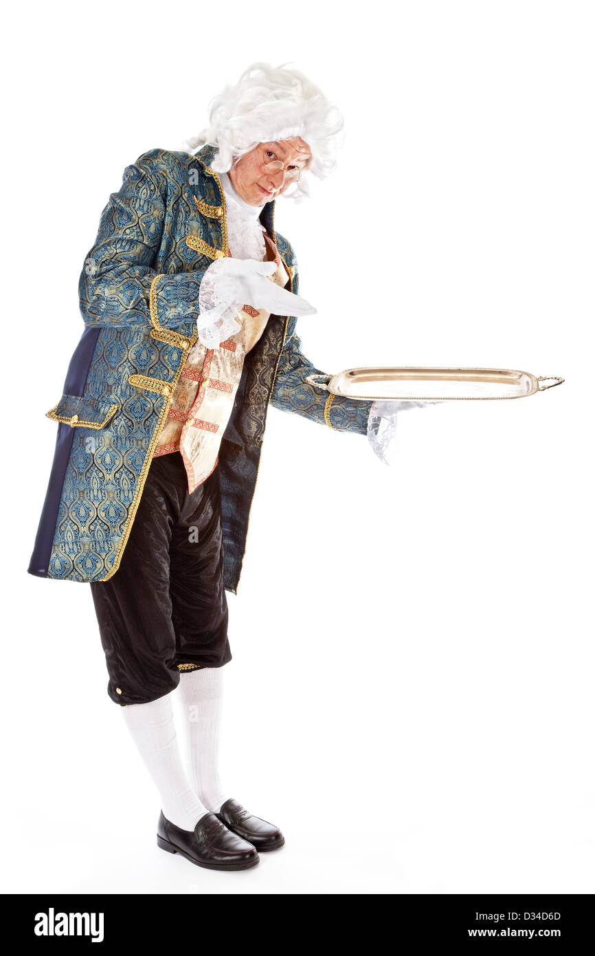 Victorian footman hi-res stock photography and images - Alamy