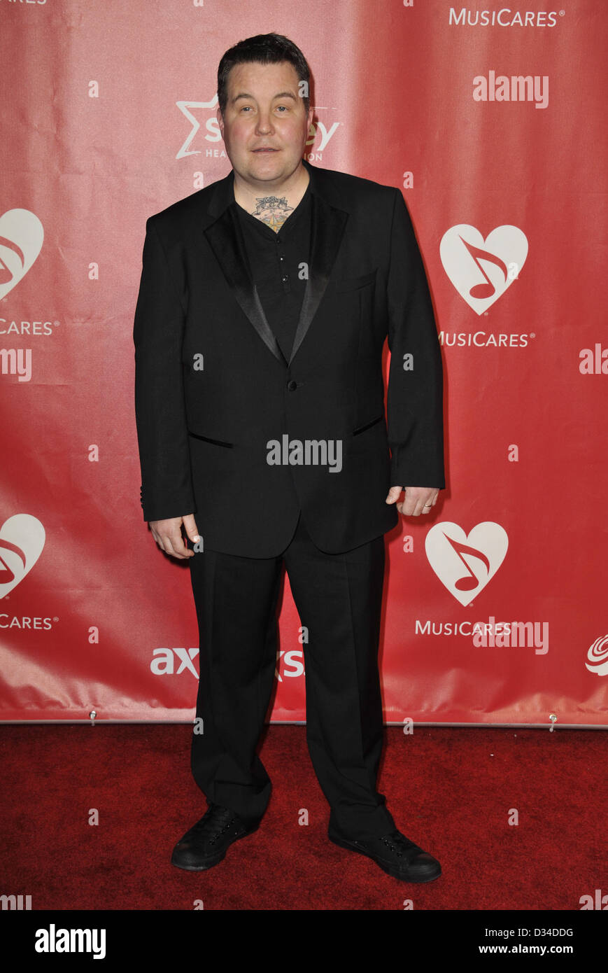 Los Angeles, California, USA. 8th February 2013. Ken Casey attending ...