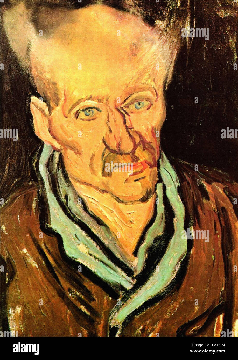 Vincent van Gogh, Portrait of a Patient in Saint-Paul Hospital. 1889 ...