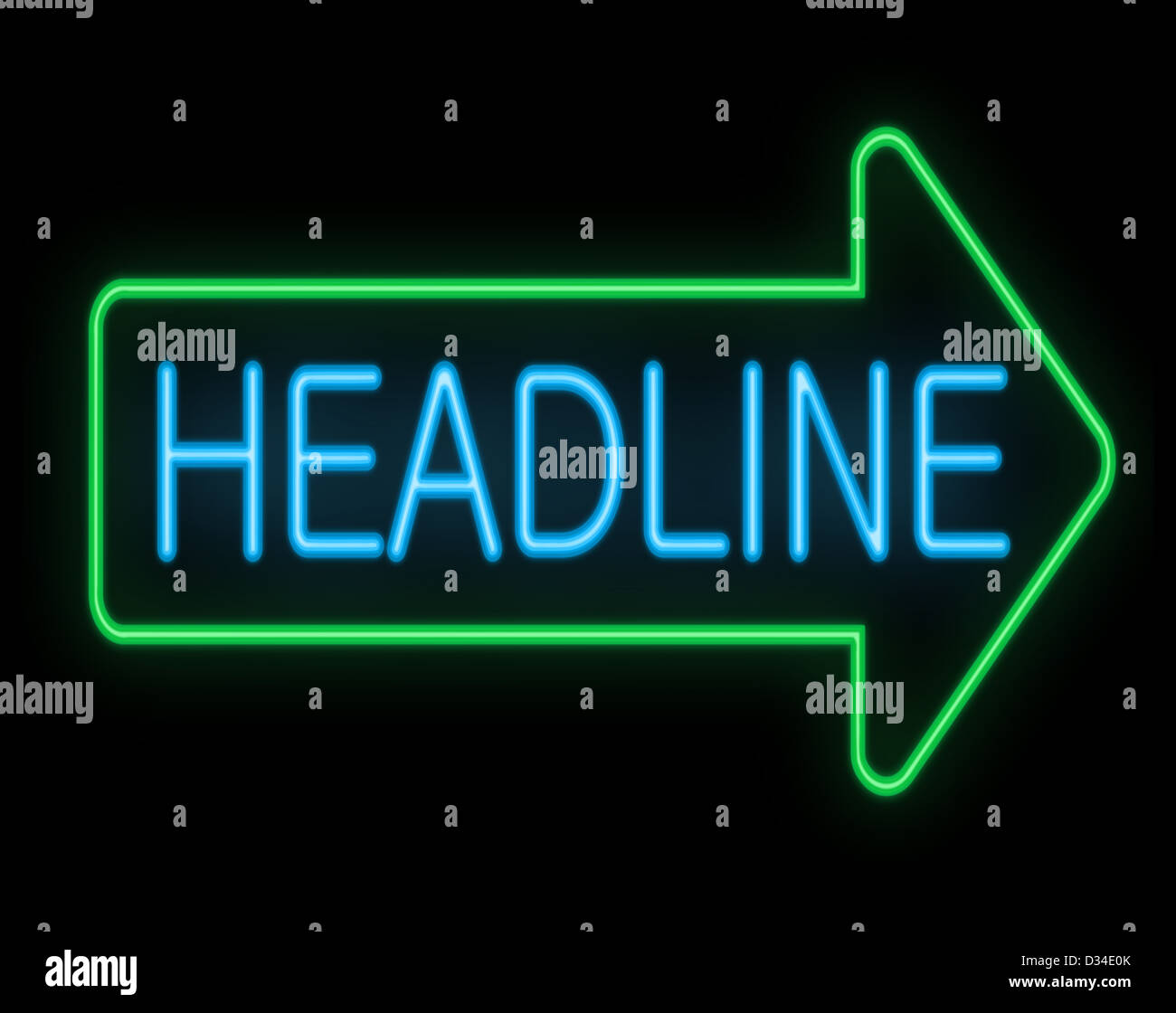 Eye Catching Signage Advertising Sign High Resolution Stock Photography ...