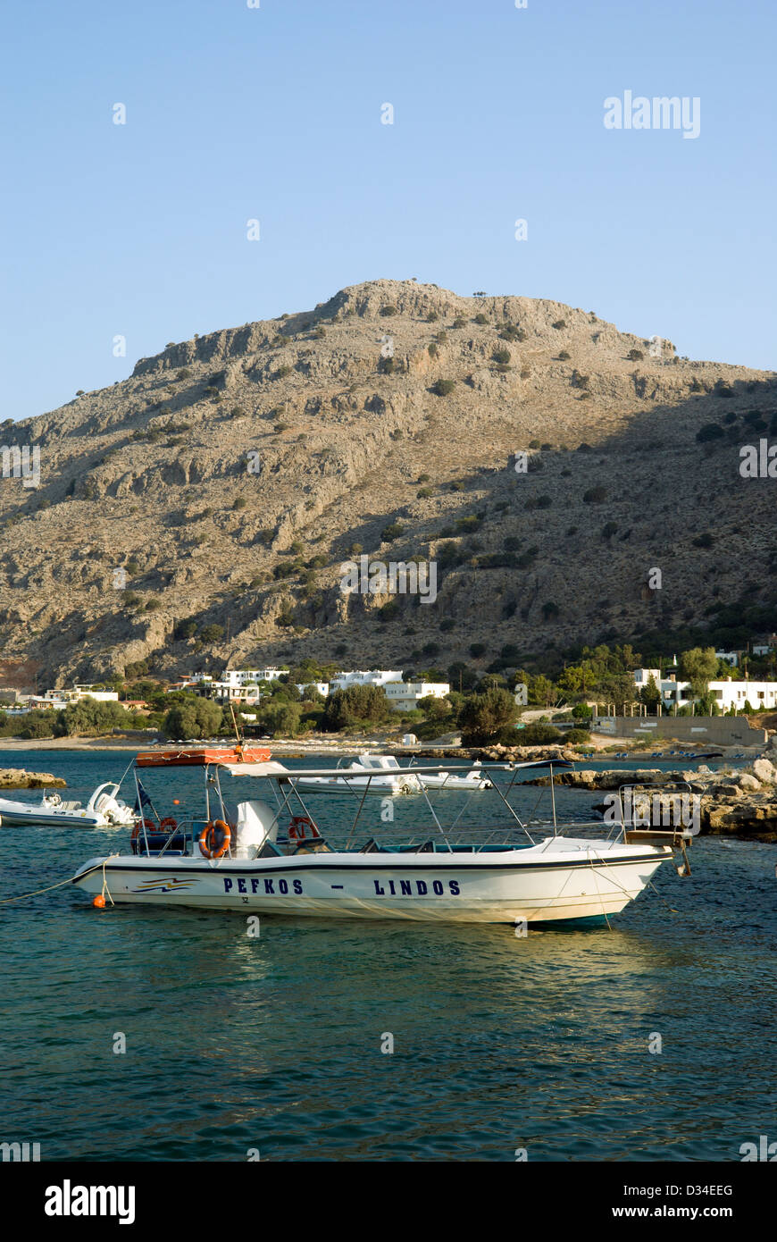 Pefkos lindos hi-res stock photography and images - Alamy