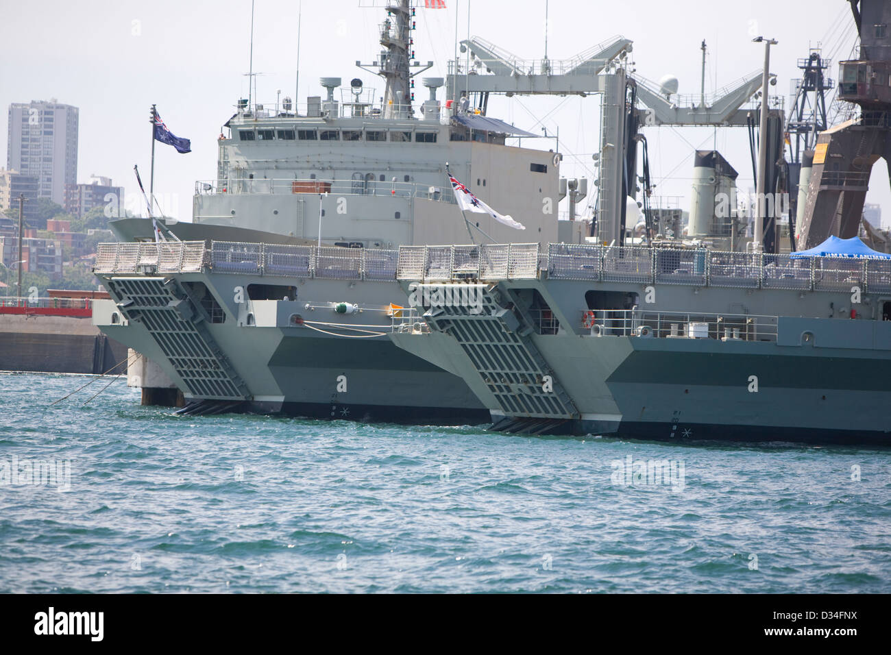 australian naval ships in sydney Stock Photo - Alamy