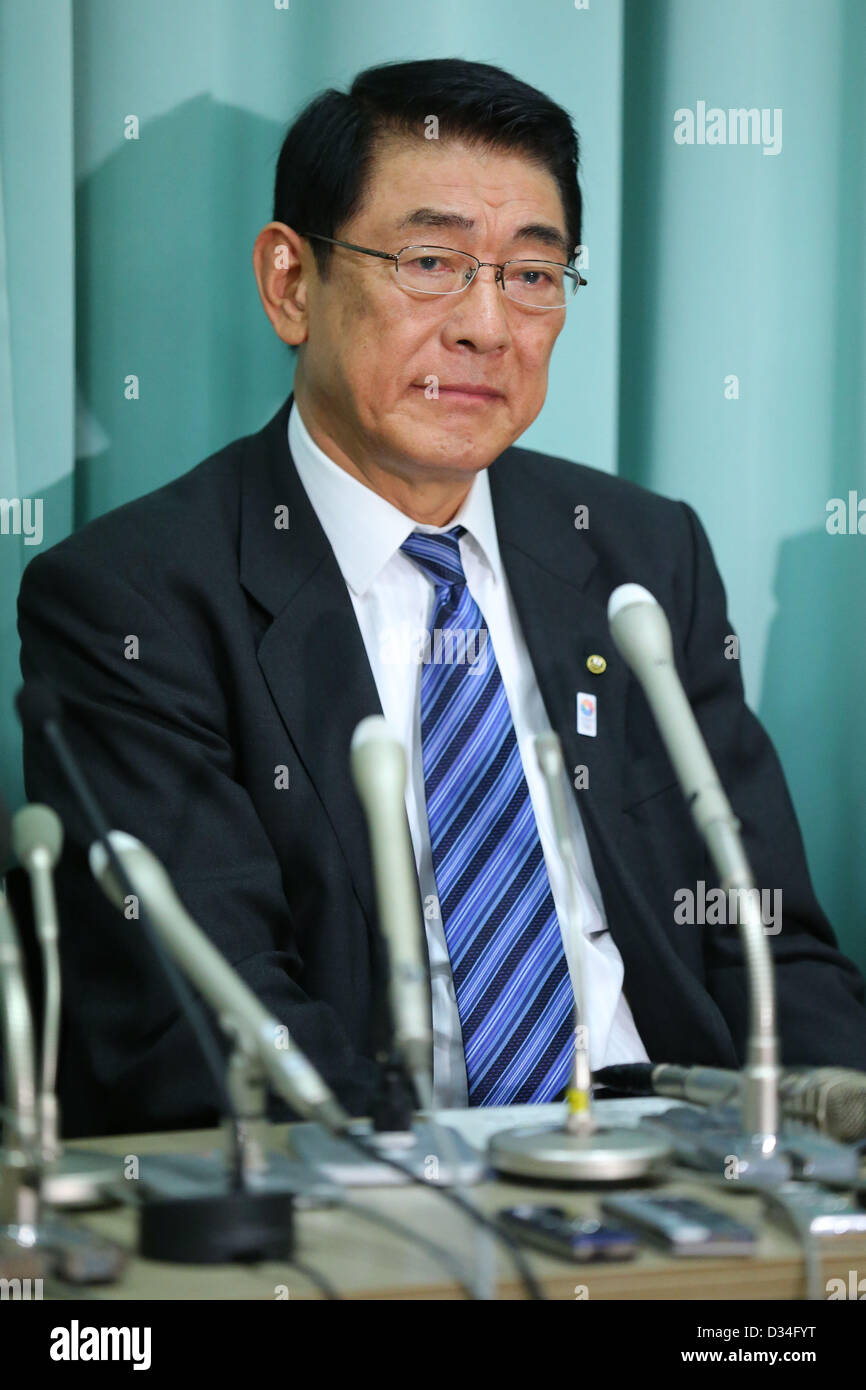 Noriyuki Ichihara, FEBRUARY 8, 2013 - Judo : press conference at Kishi ...