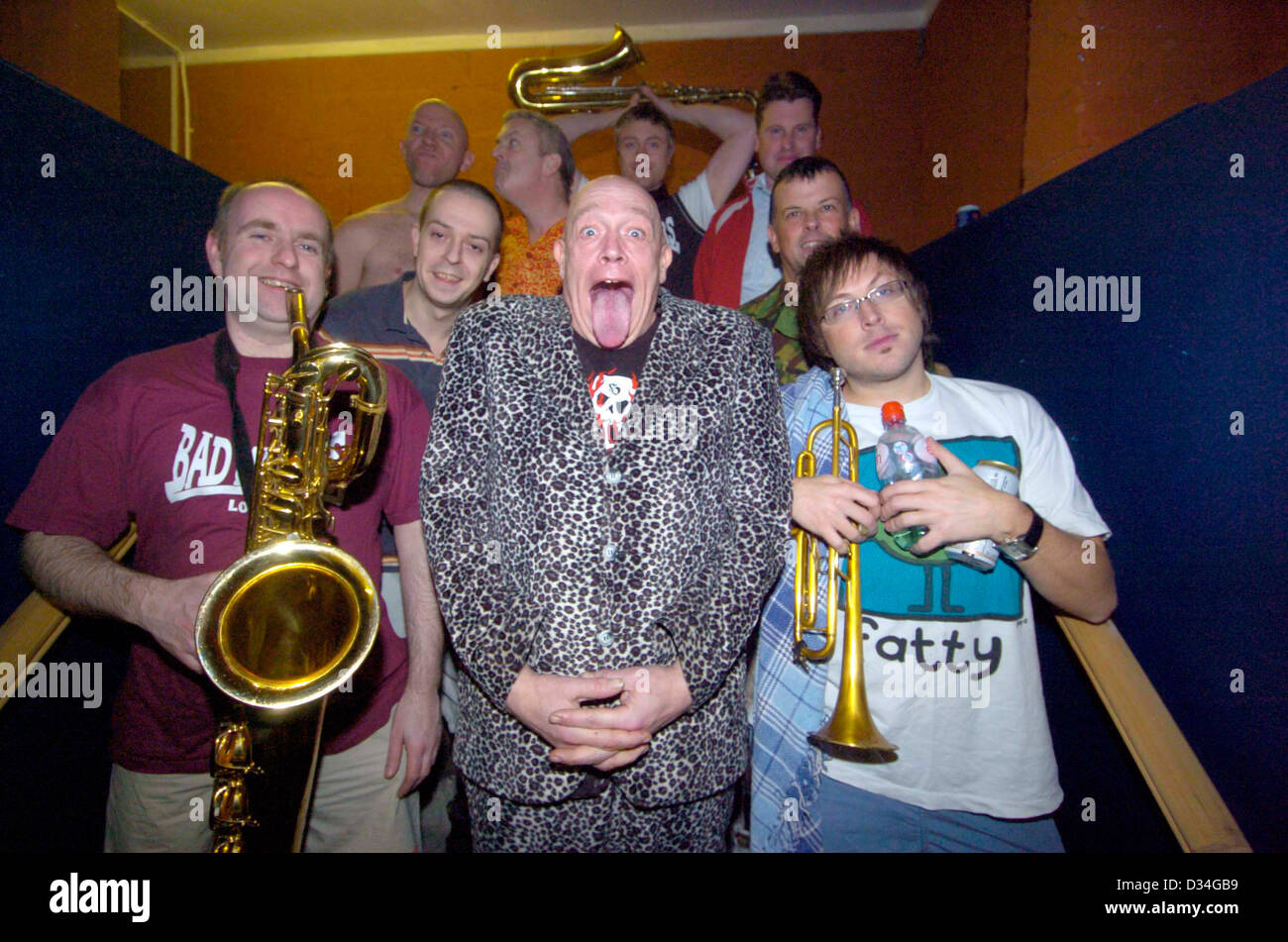 Buster Bloodvessel and Bad Manners at the Newport Centre, South Wales ...