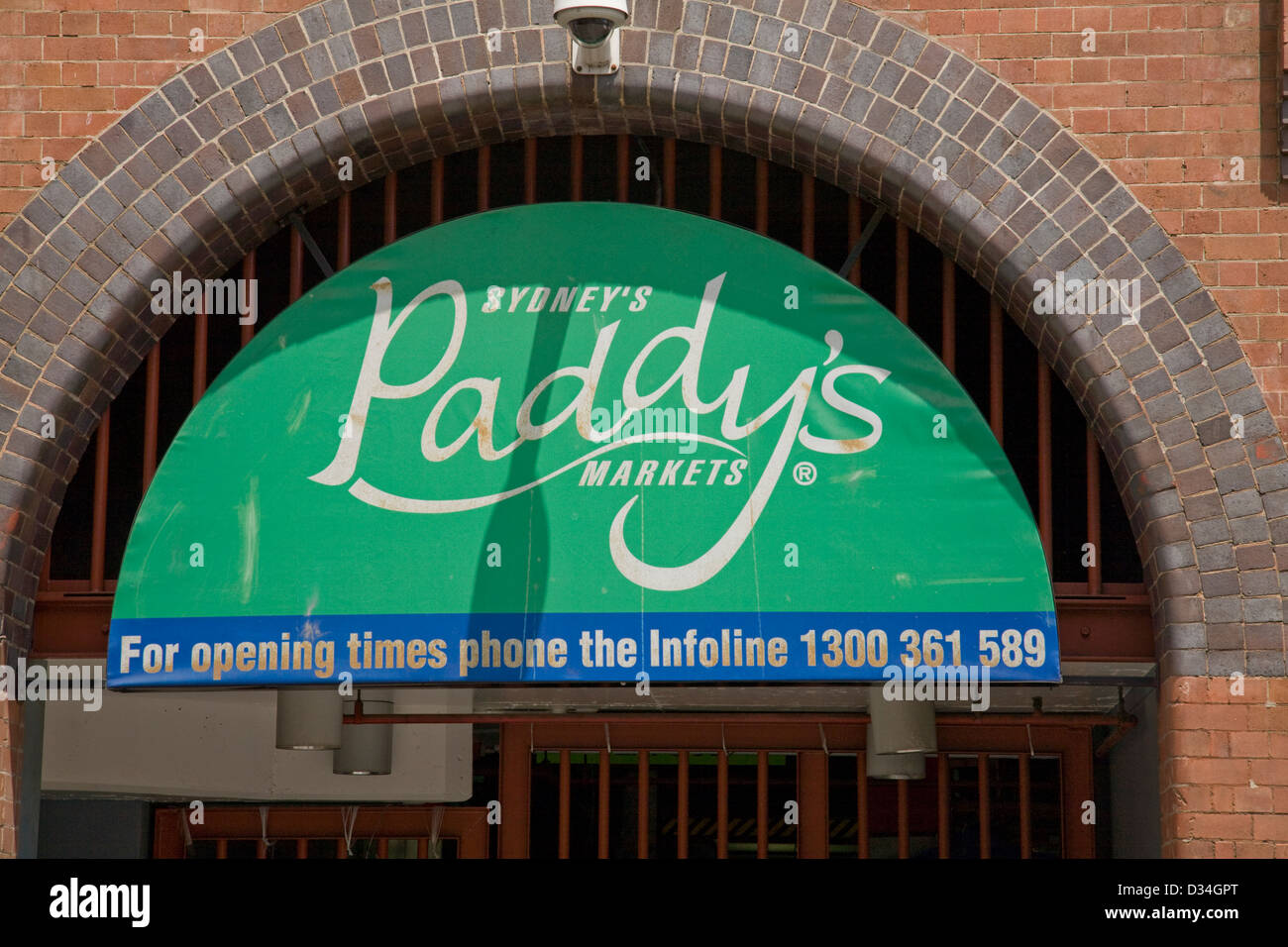 entrance to sydney paddy markets in chinatown Stock Photo - Alamy