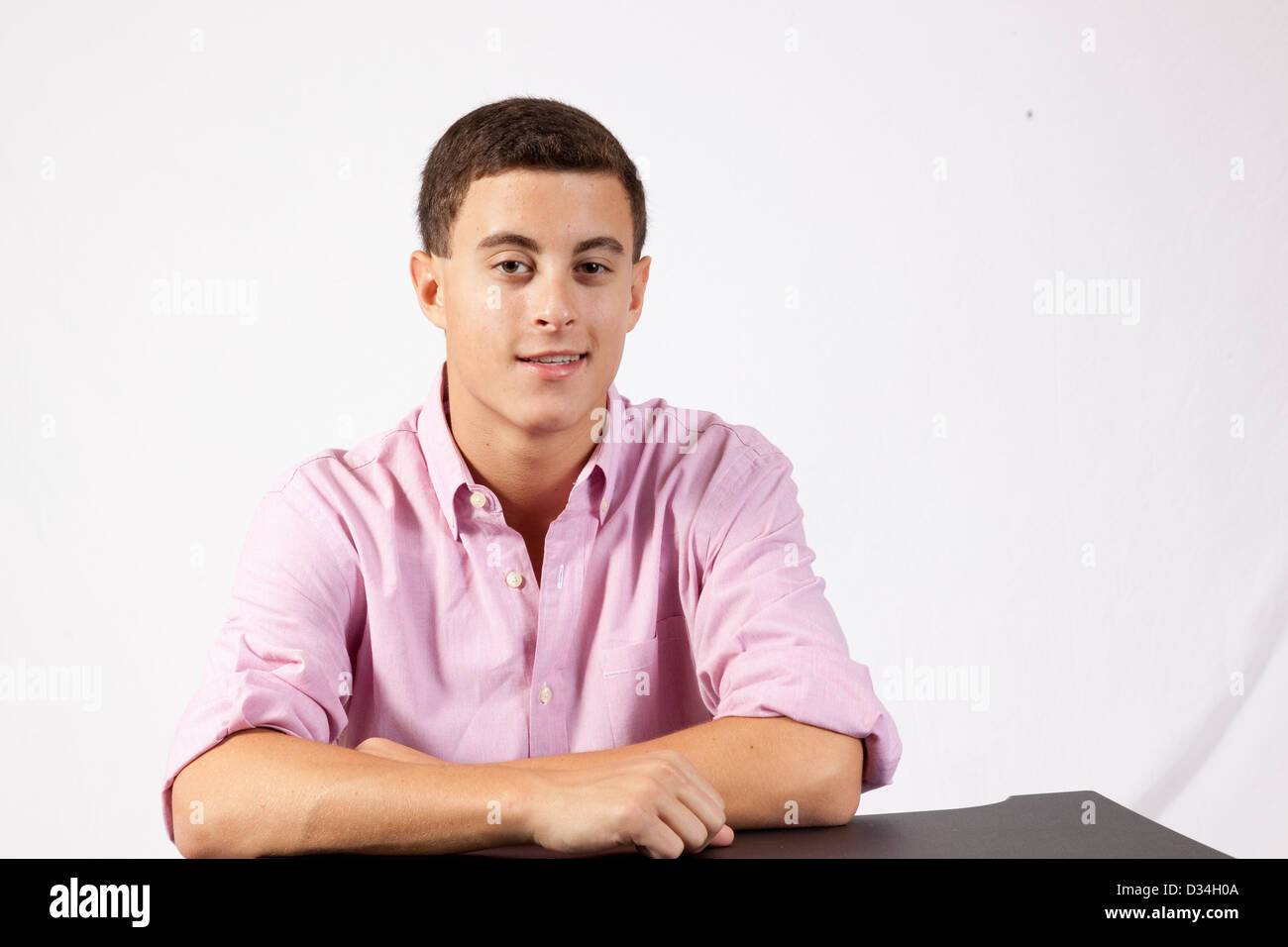 Table propped hi-res stock photography and images - Alamy