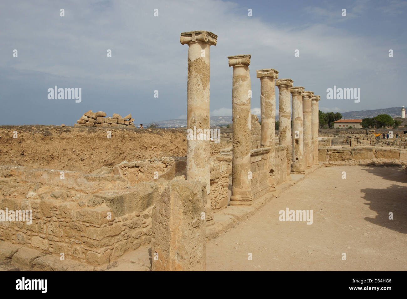 Ancient Roman City, Paphos, Cyprus, Europe Stock Photo - Alamy