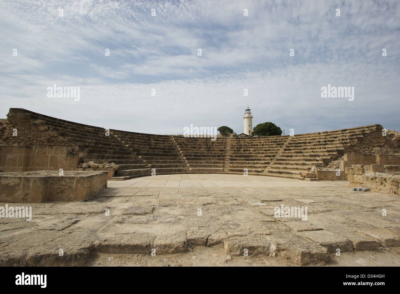 Ancient Roman City, Paphos, Cyprus, Europe Stock Photo - Alamy