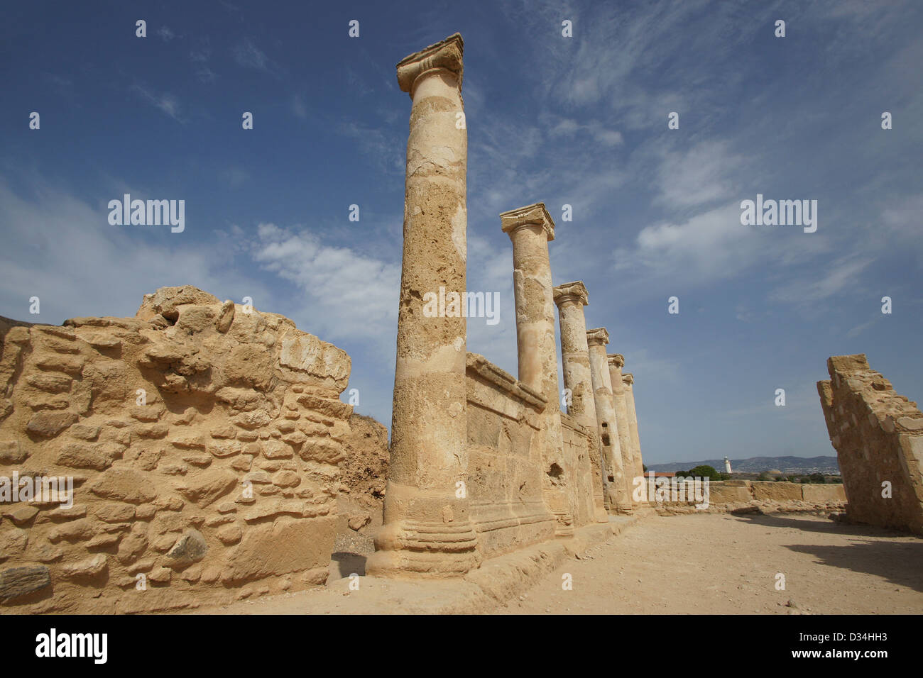 Ancient Roman City, Paphos, Cyprus, Europe Stock Photo - Alamy