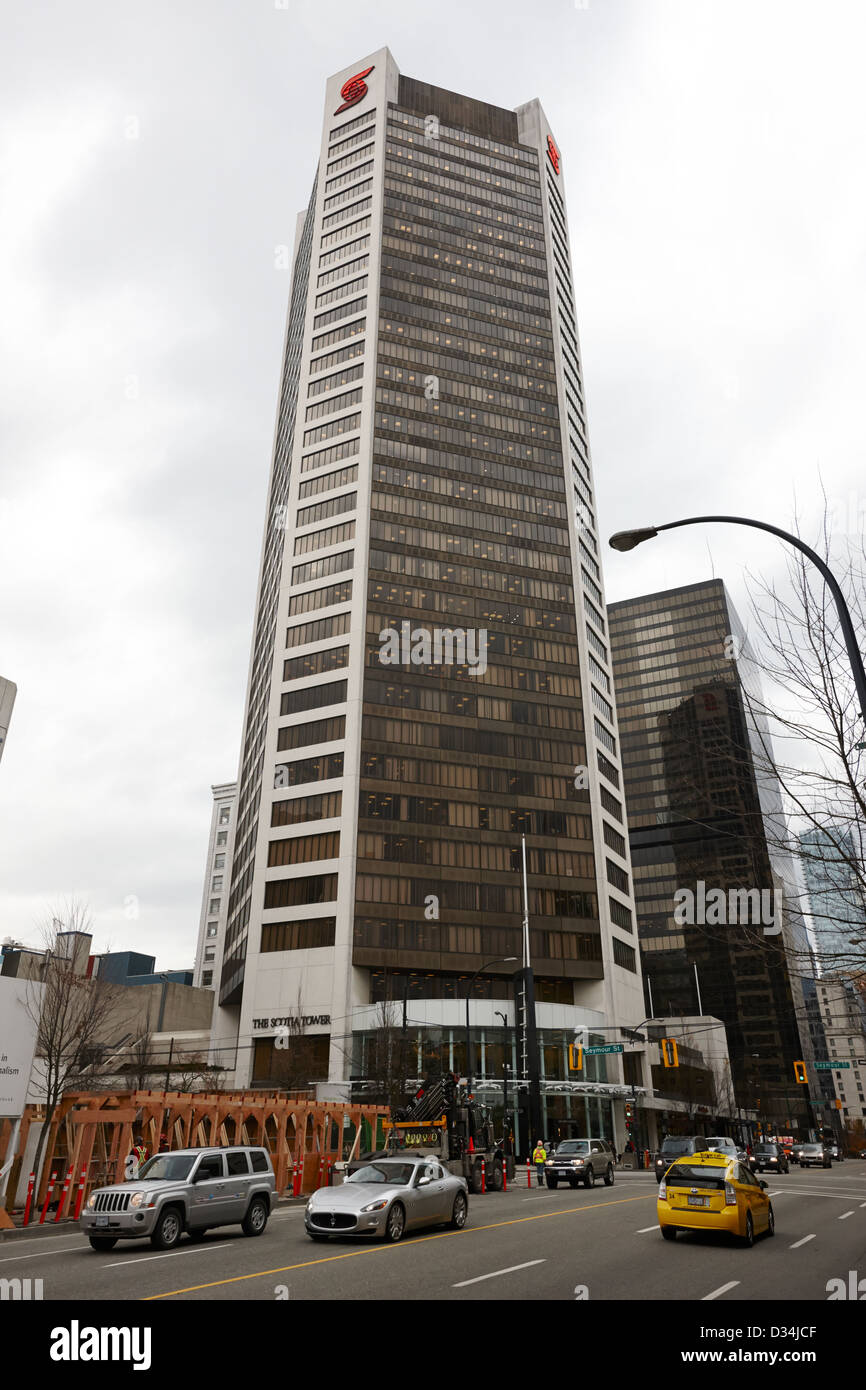 scotia tower scotiabank downtown Vancouver BC Canada Stock Photo - Alamy