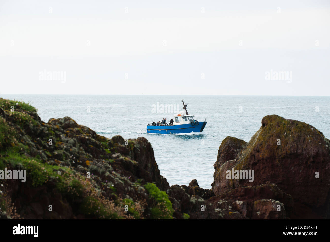 Dale Princess passenger ferry to Skokhom Island, Pembrokeshire, South ...
