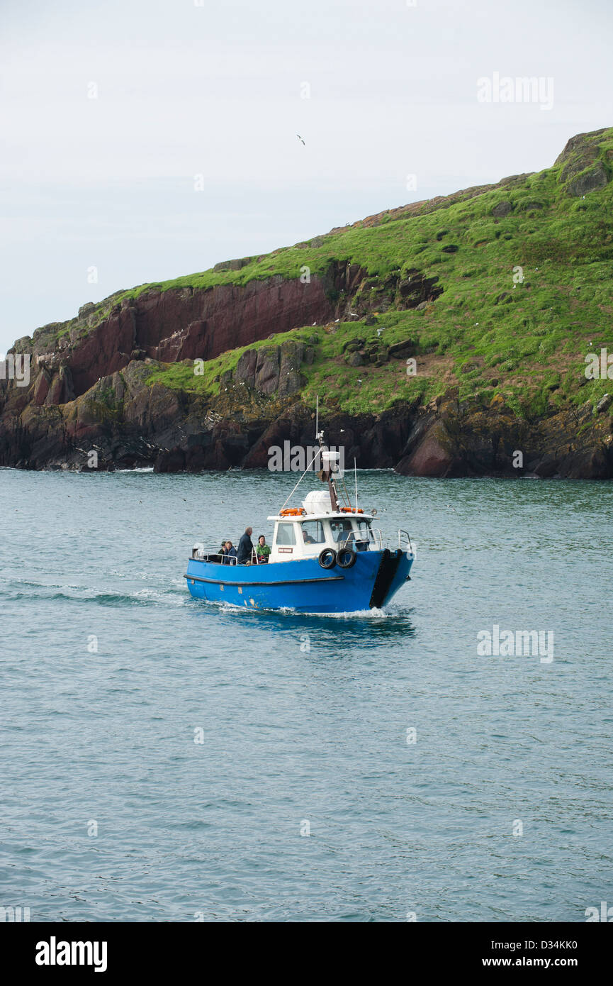 Dale Princess passenger ferry to Skokhom Island, Pembrokeshire, South ...