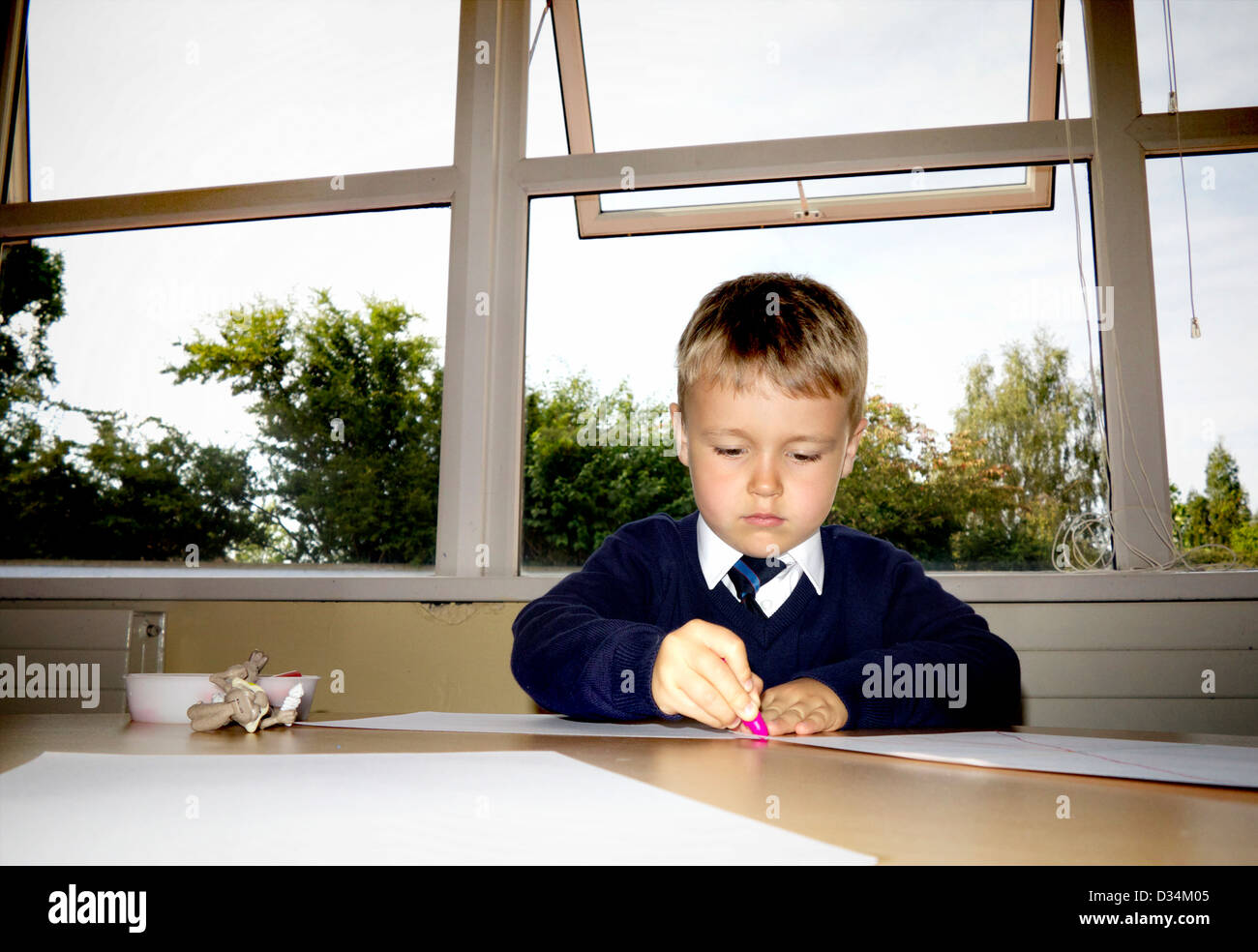 Rote learning classroom hi-res stock photography and images - Alamy