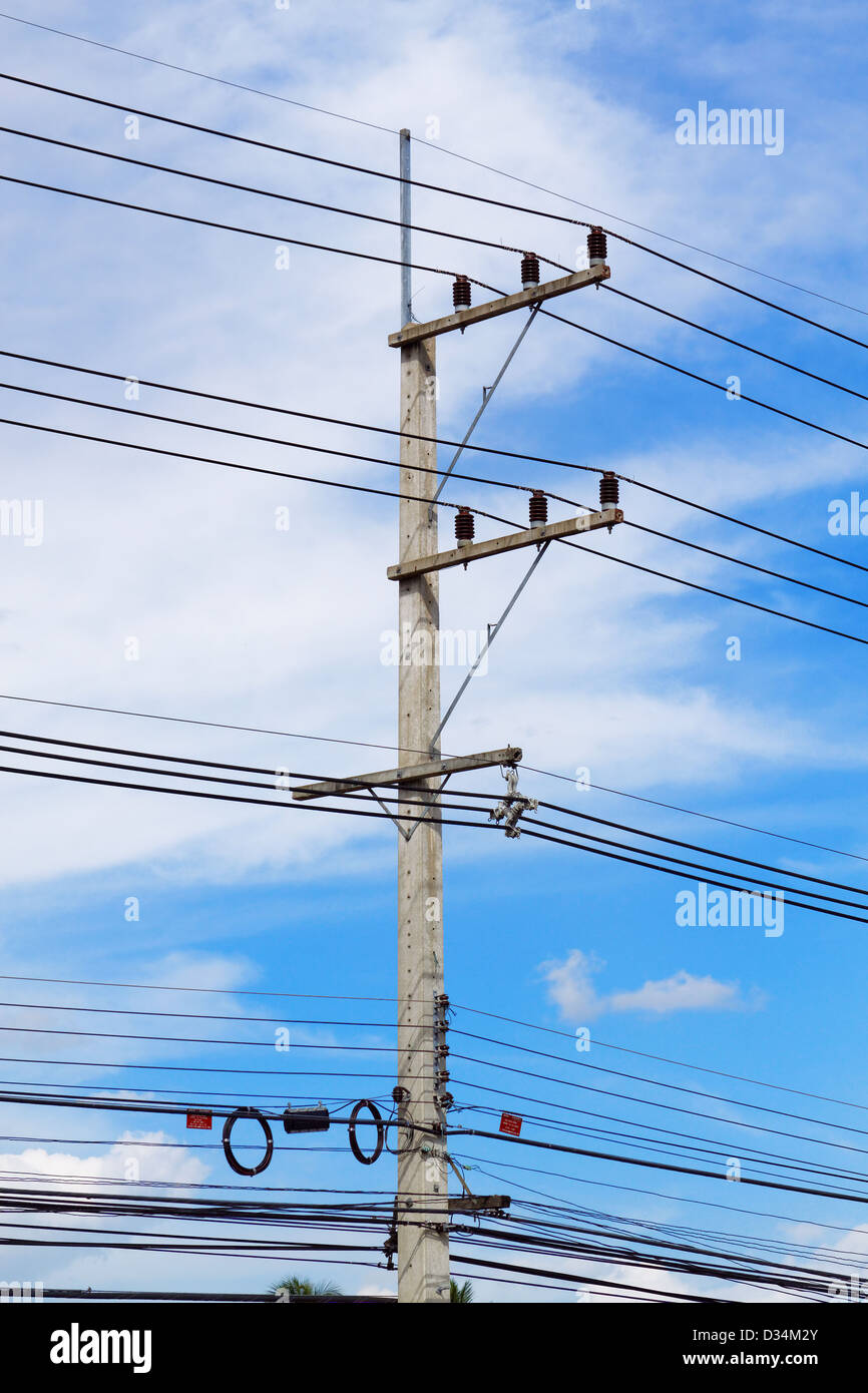 High voltage line meter hi-res stock photography and images - Alamy