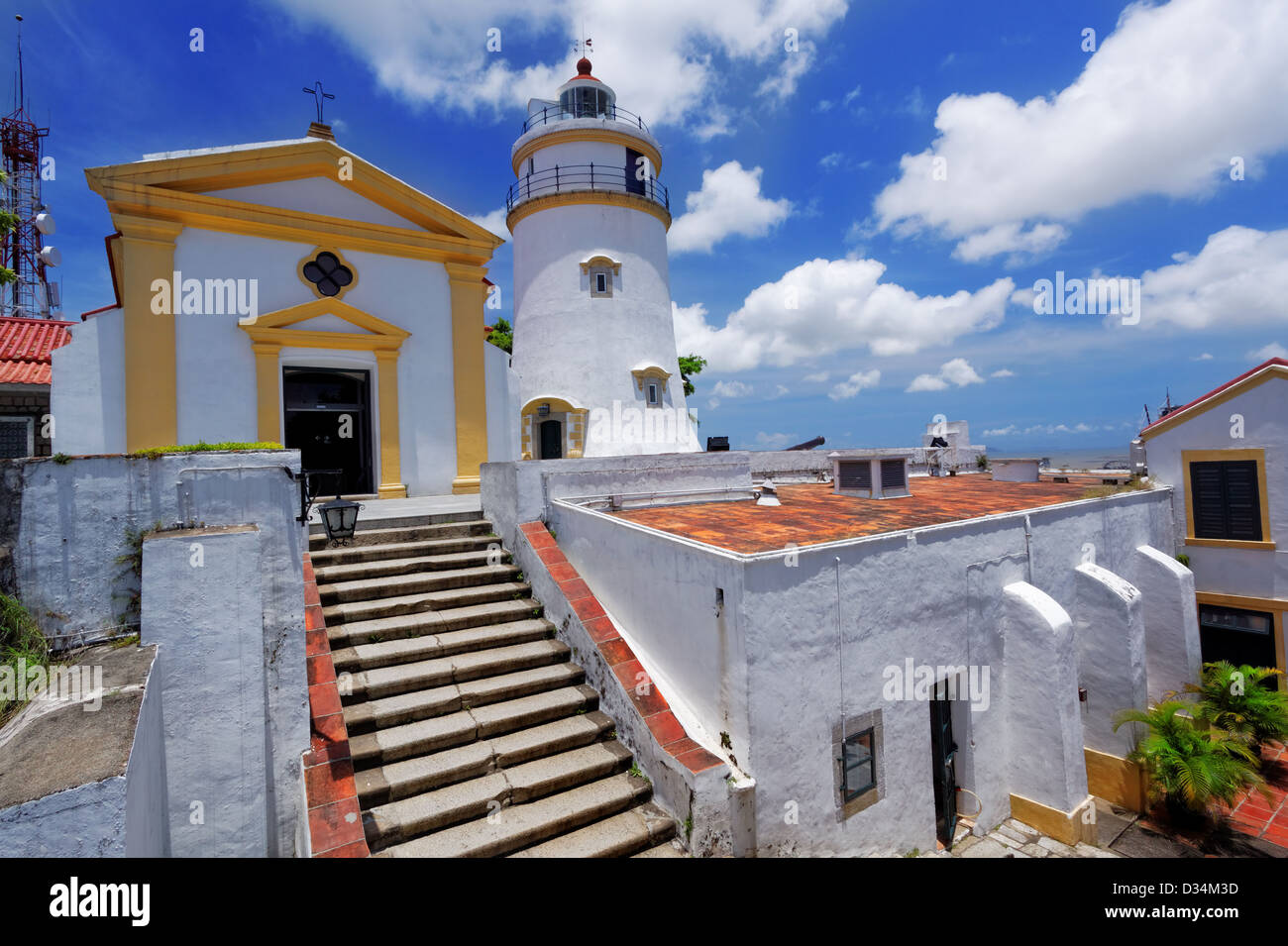 macau famous landmark, lighthouse Stock Photo - Alamy