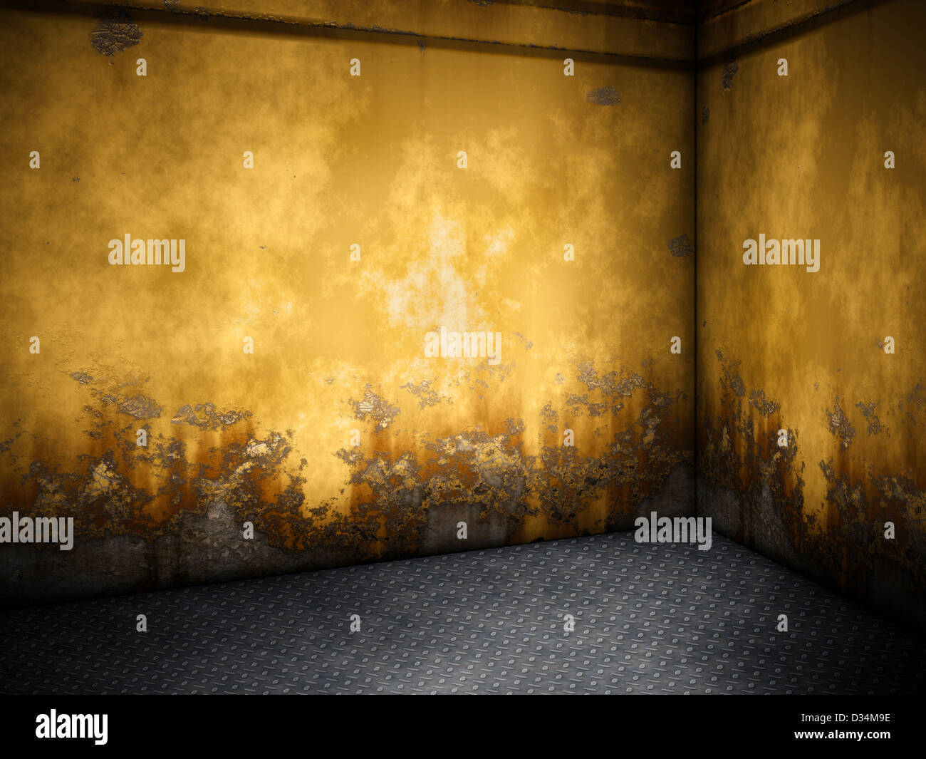 An image of a nice steel room for your content Stock Photo - Alamy
