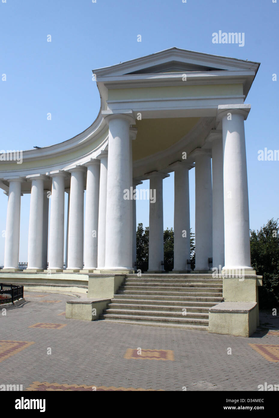 Terrace colonnade hi-res stock photography and images - Alamy