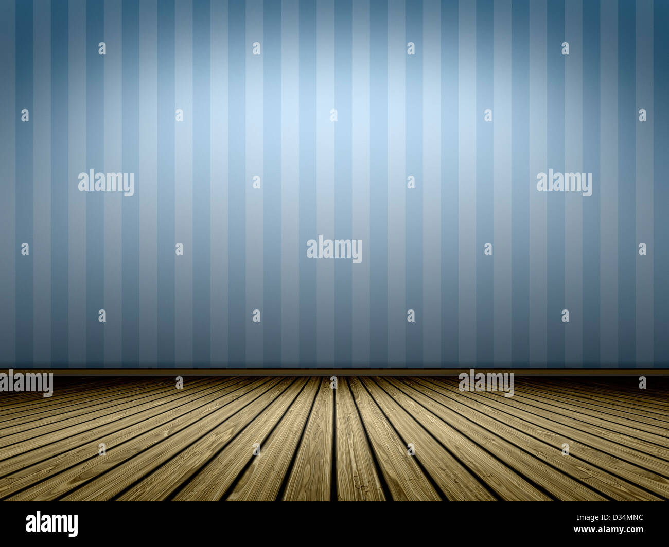 An image of a nice vintage blue room Stock Photo - Alamy