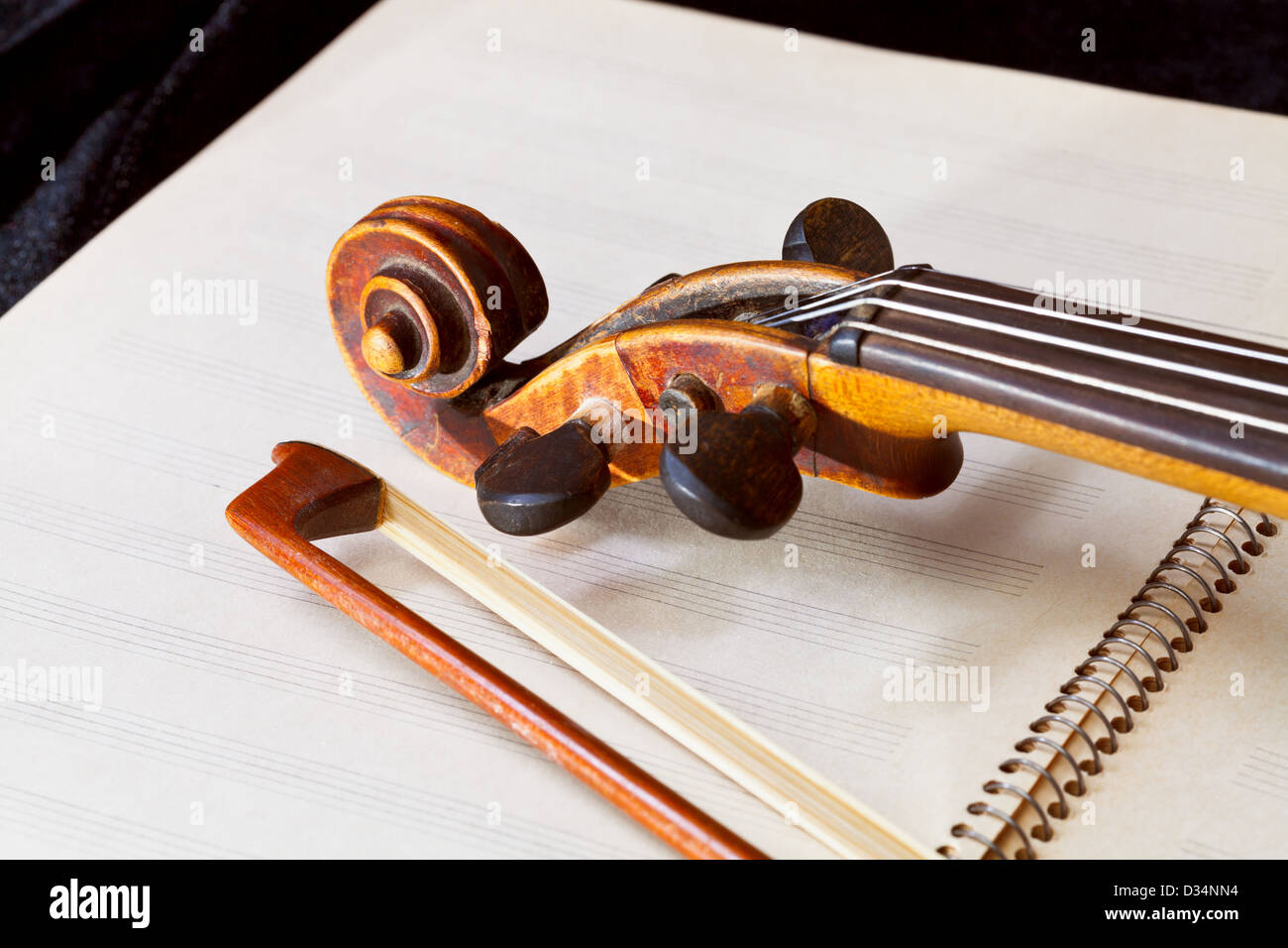 Scroll Music High Resolution Stock Photography and Images - Alamy