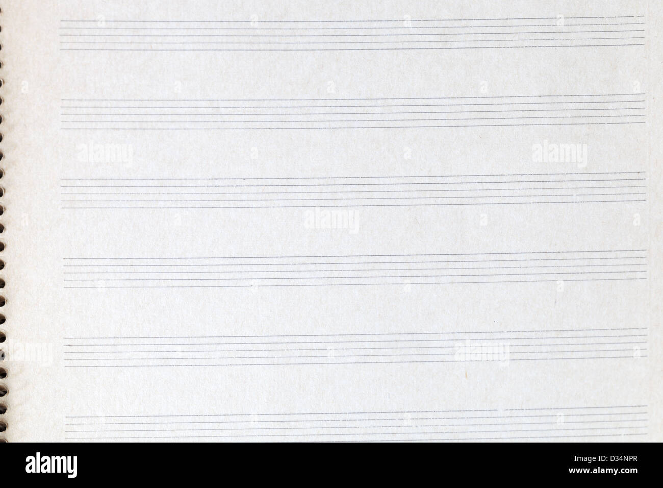 Blank sheet music hi-res stock photography and images - Alamy