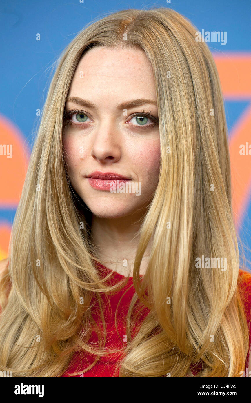 Berlin, Germany. 9th February 2013. Actress Amanda Seyfried during the ...
