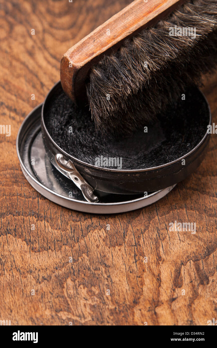 Shoe polish hi-res stock photography and images - Alamy