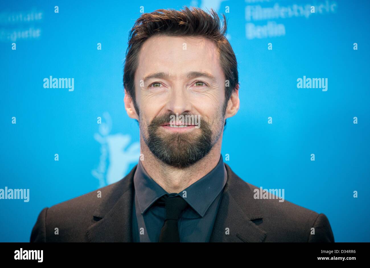 Australian actor hugh jackman poses hi-res stock photography and images ...