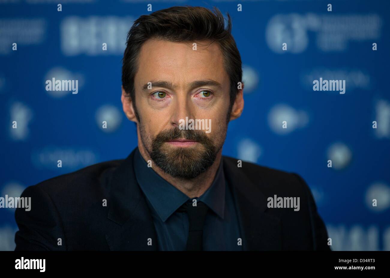 Australian actor hugh jackman poses hi-res stock photography and images ...