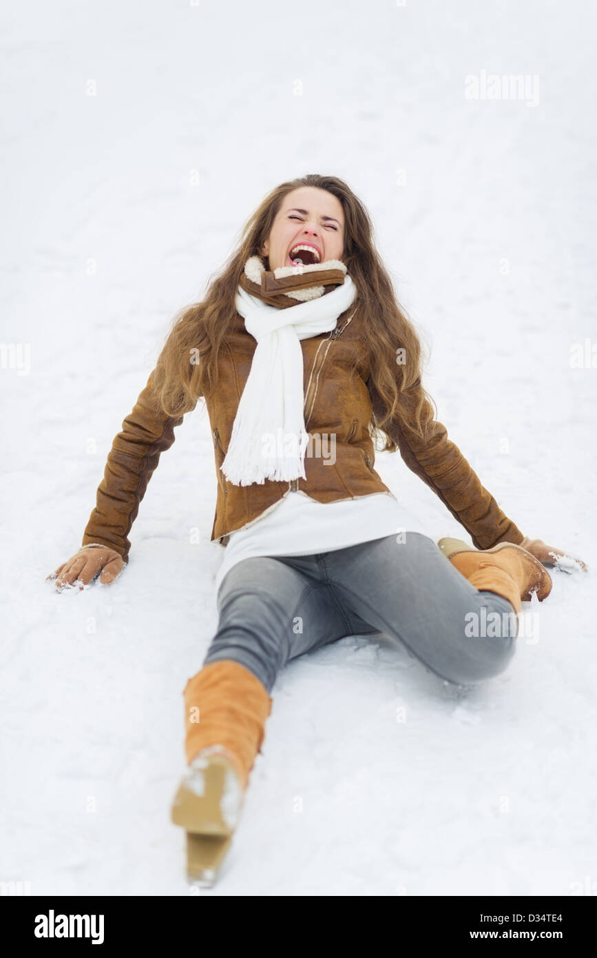 Slipped outside slip hi-res stock photography and images - Alamy
