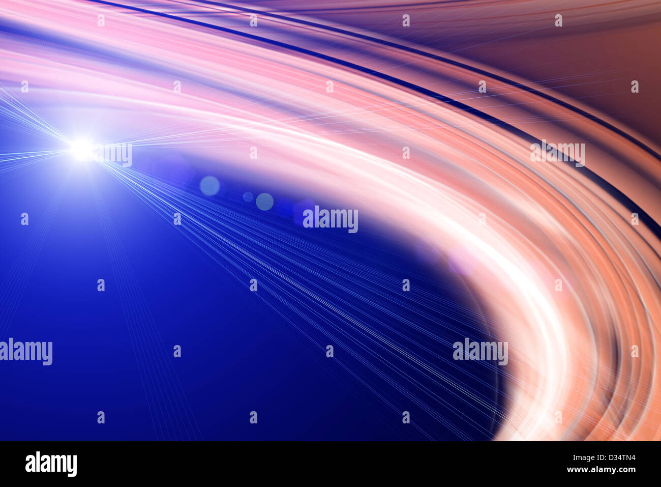 Futuristic technology wave background design with lights Stock Photo ...