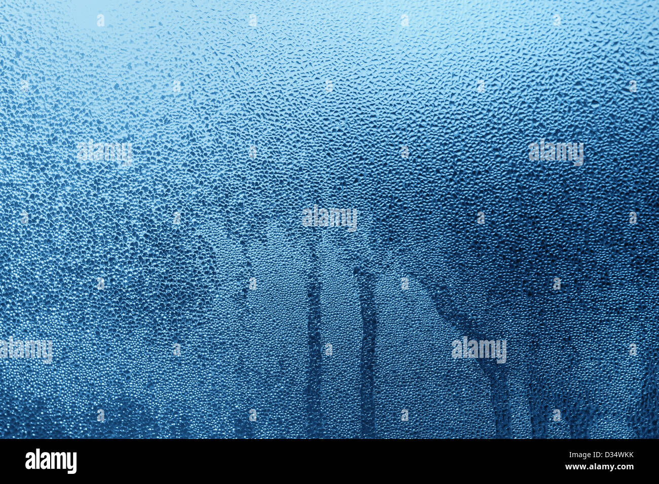 Natural water drops on glass texture Stock Photo - Alamy
