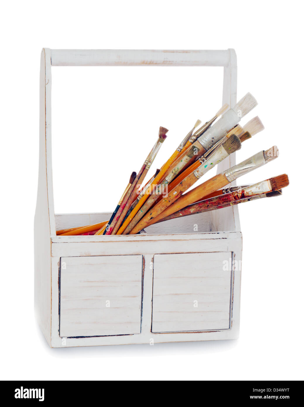 Artist paint brush cutout hi-res stock photography and images - Alamy