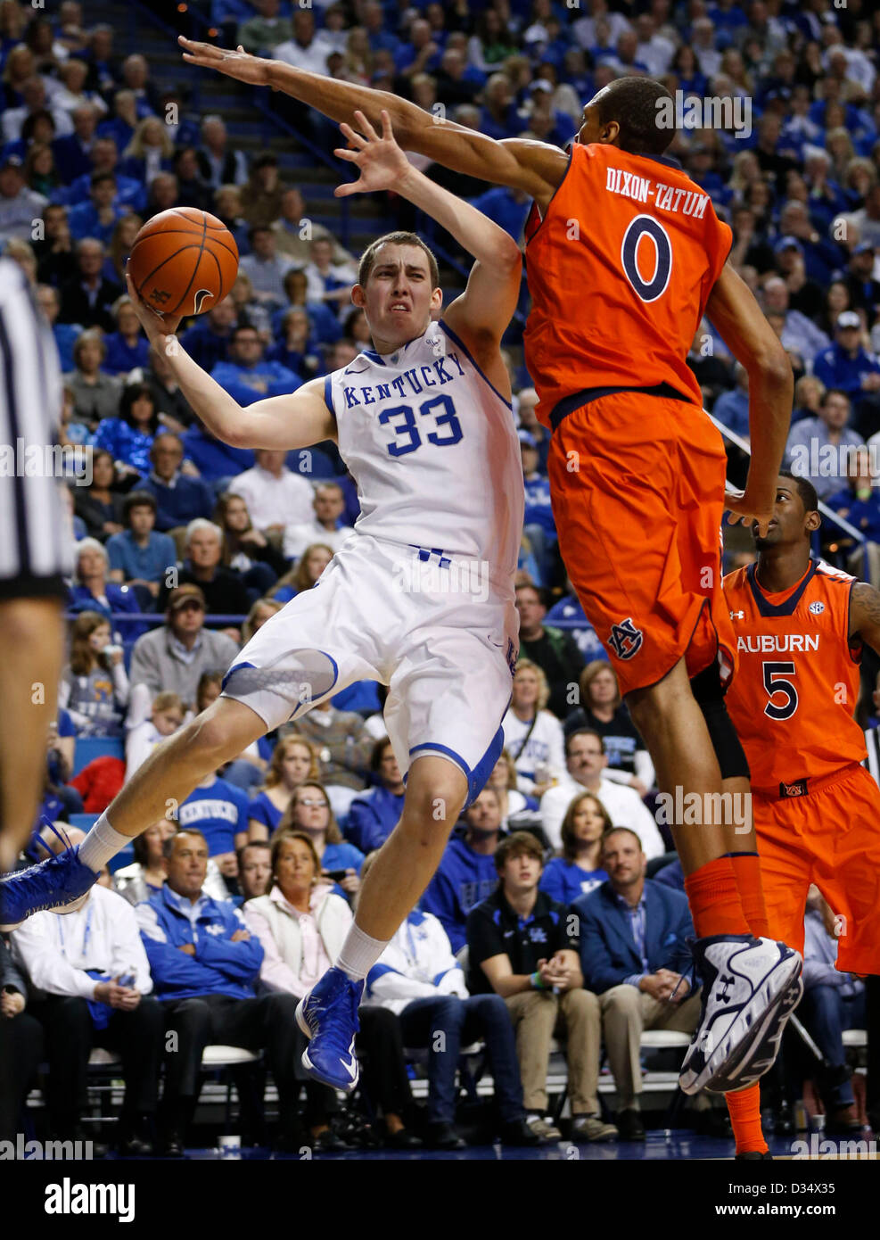 Feb. 9, 2013 - Lexington, KY, USA - Kentucky Wildcats forward Kyle ...