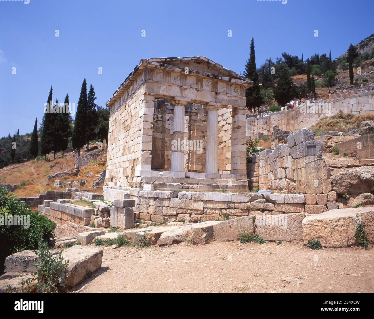 Historic ancient greek treasury hi-res stock photography and images - Alamy