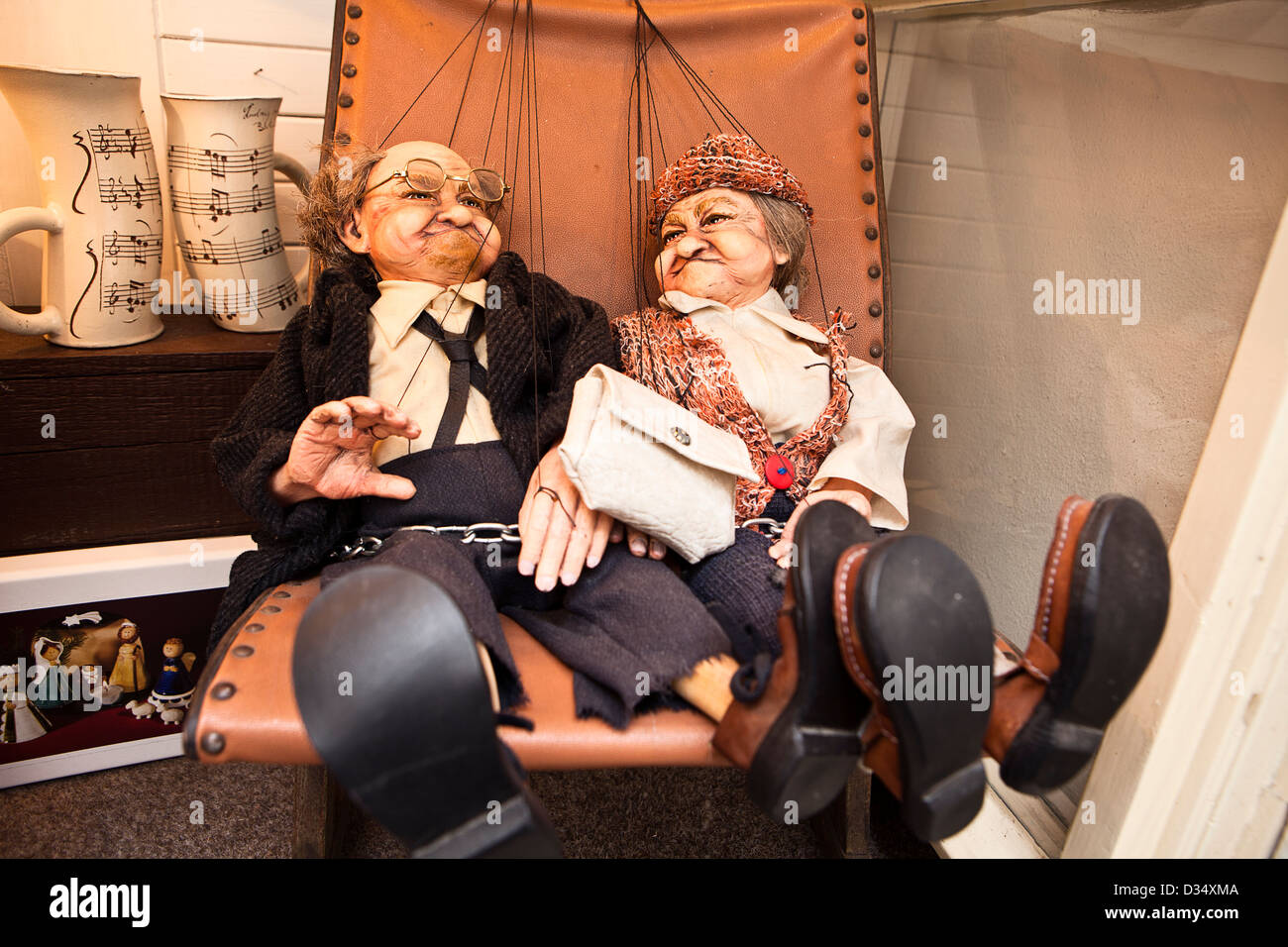 Woman puppet strings hi-res stock photography and images - Alamy