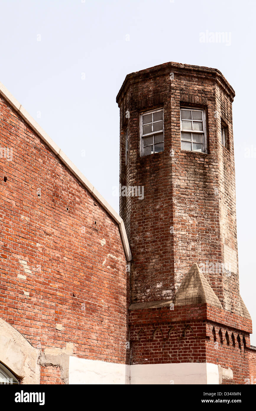 Prison guard tower hi-res stock photography and images - Alamy