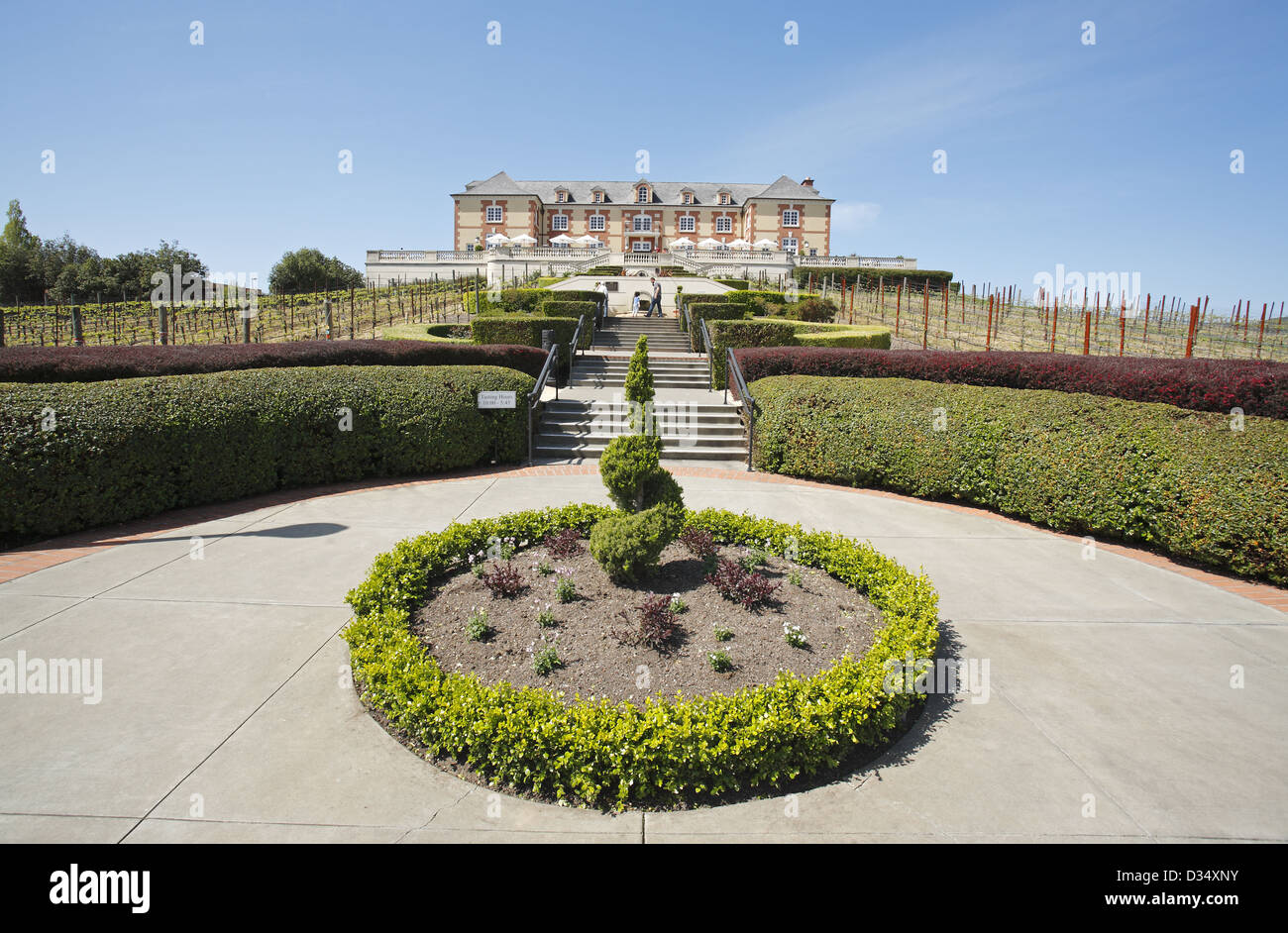 Domaine Carneros Winery, Napa valley, California, USA Stock Photo - Alamy