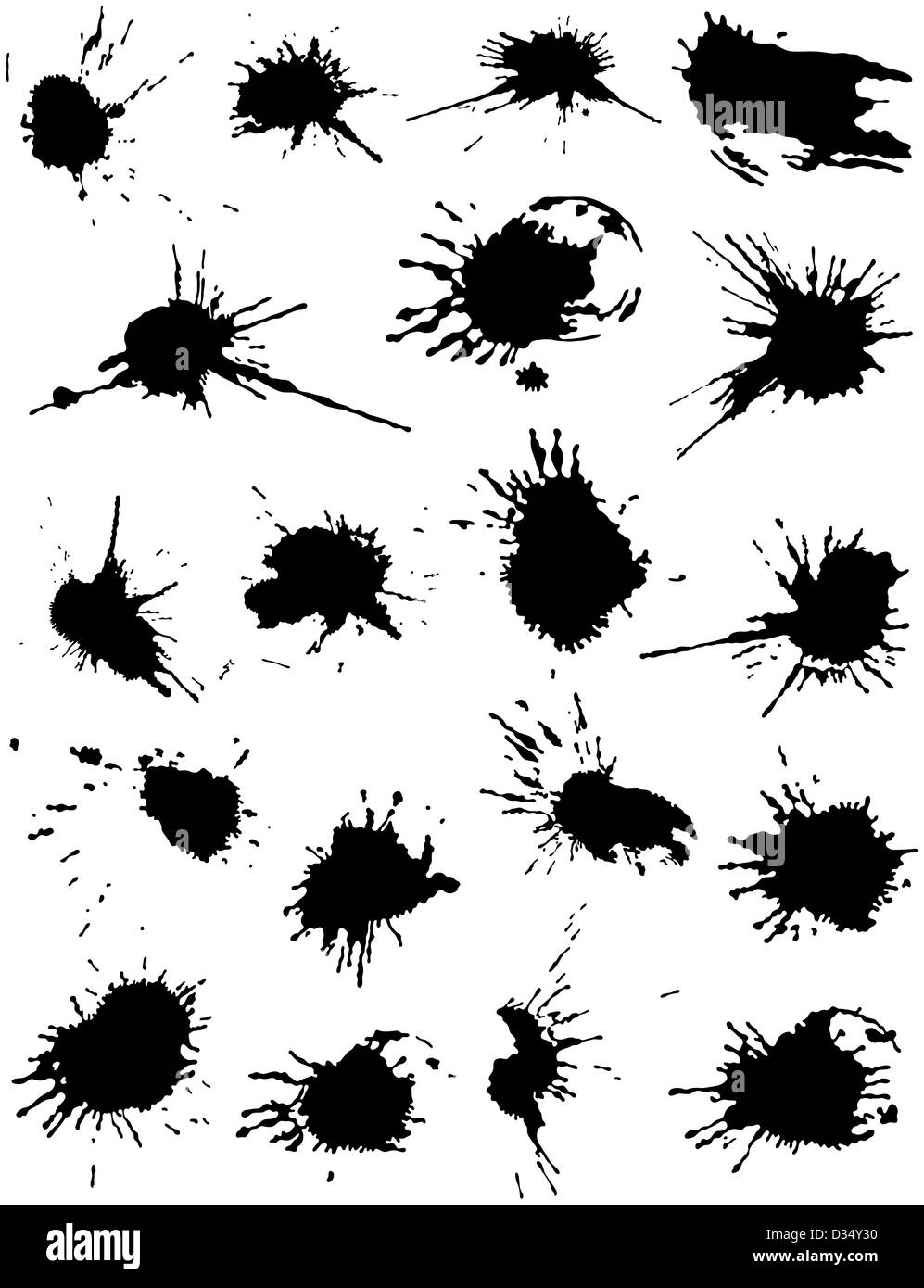 Inkblot blot hi-res stock photography and images - Alamy