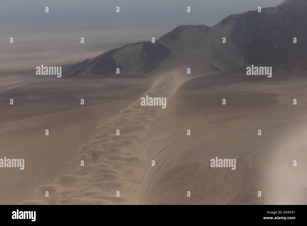 Pacific desert coast Peru Chile Atacama color Stock Photo - Alamy